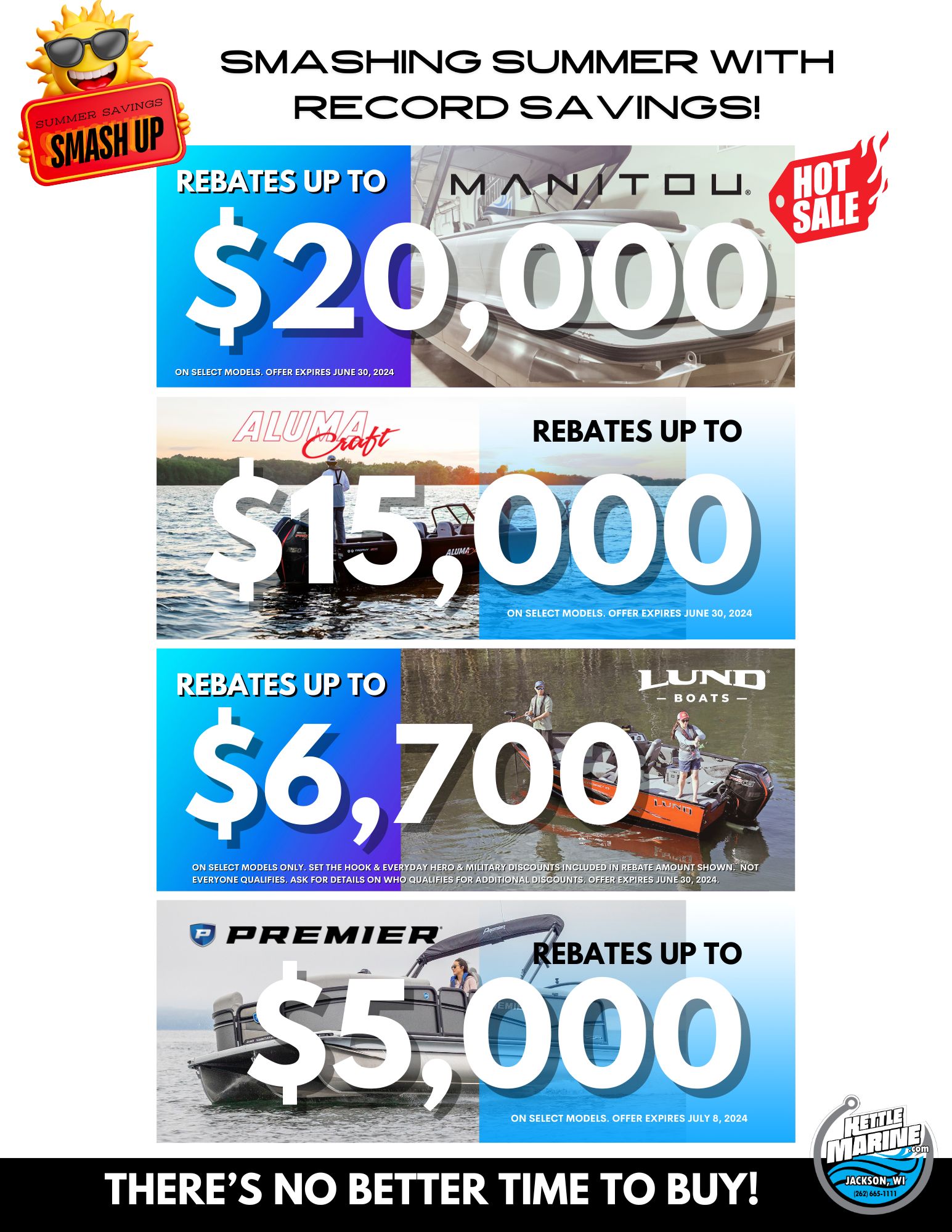 Promotions | Kettle Marine | Jackson Wisconsin
